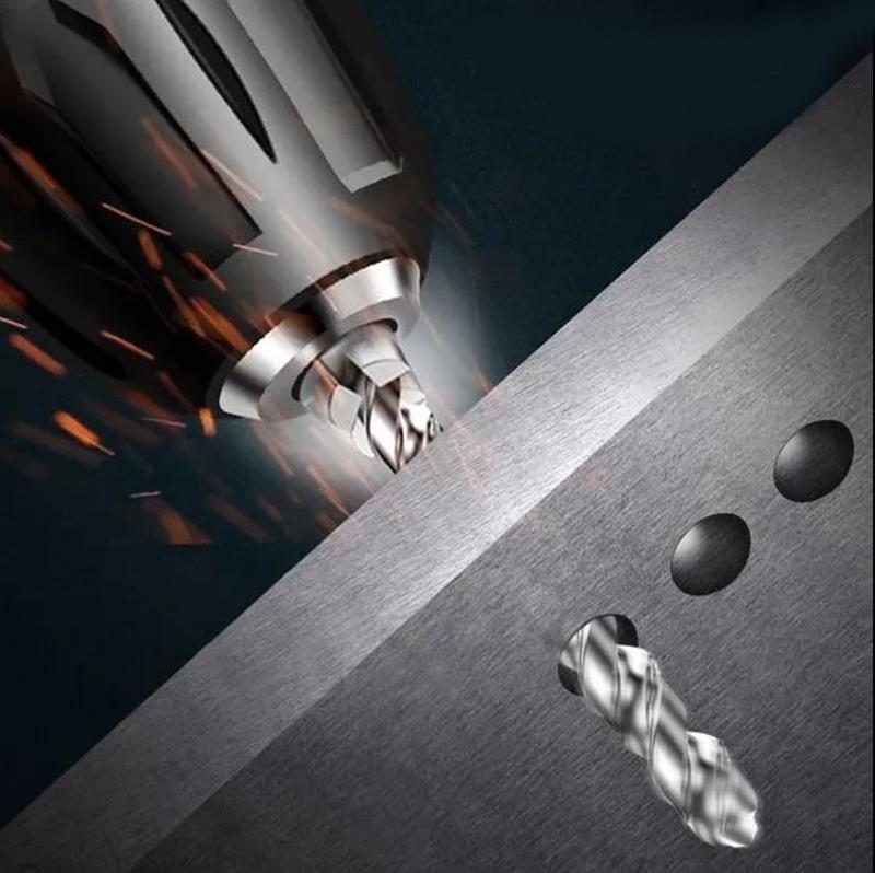 Buy 21V Household Impact Drill Set Cordless Electric Drill Electric ...