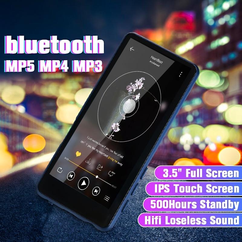 Buy 3.5inch Touch Screen bluetooth Hifi MP3 Music Player Video Voice ...