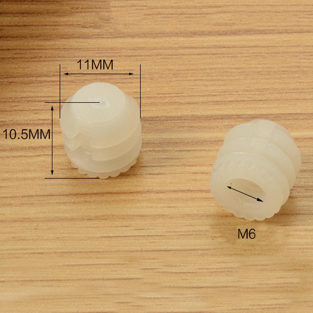 Buy 1000x Preembedded Nut Panel Connector Nylon Expansion Colloidal ...