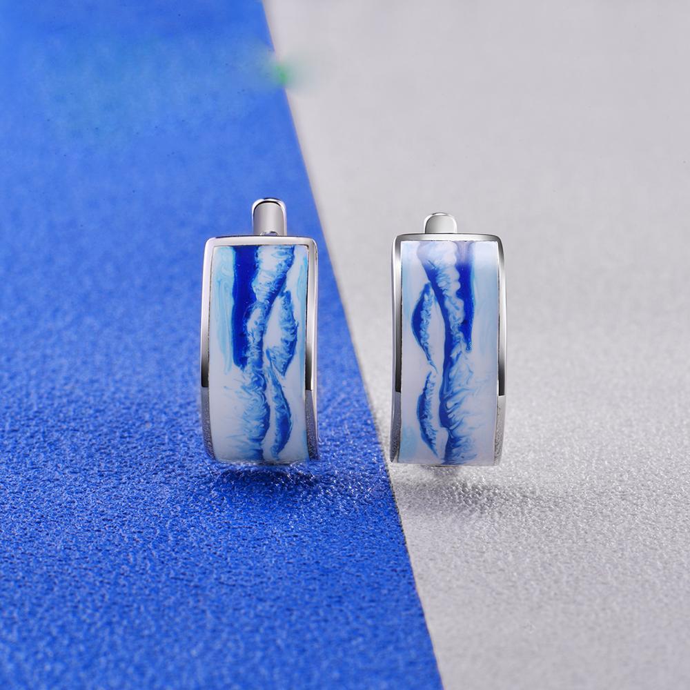 Beautiful Lake Gairdner Design Natural Landscape Ear Studs Women ...