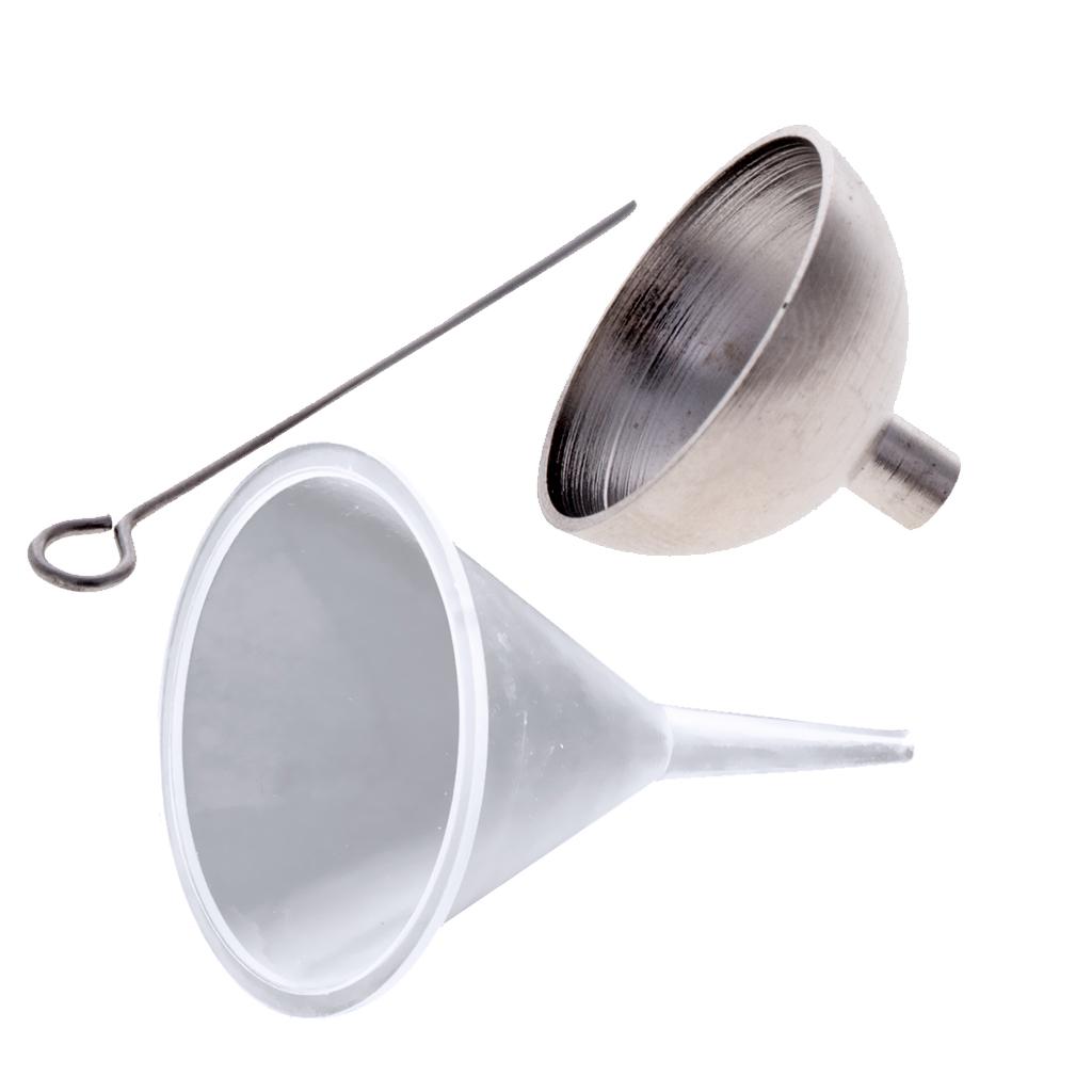 Buy 2 Pieces Funnel Fill Liquid Water For Home Kitchen Ice Ball Maker ...