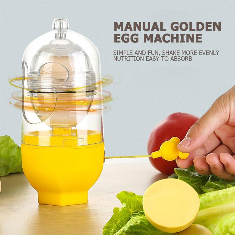 💰Koupit online: Eggs Mixing Maker Manual Blender Egg Stirring Golden ...