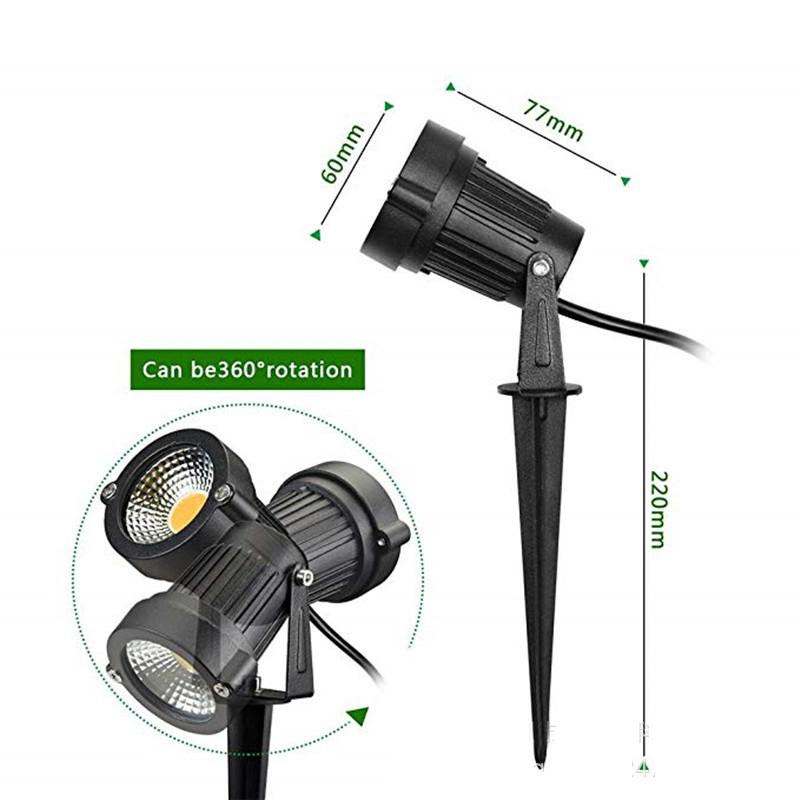 Cheap LED Spike Light 5w COB Garden Lawn Lamp Light Outdoor Landscape ...