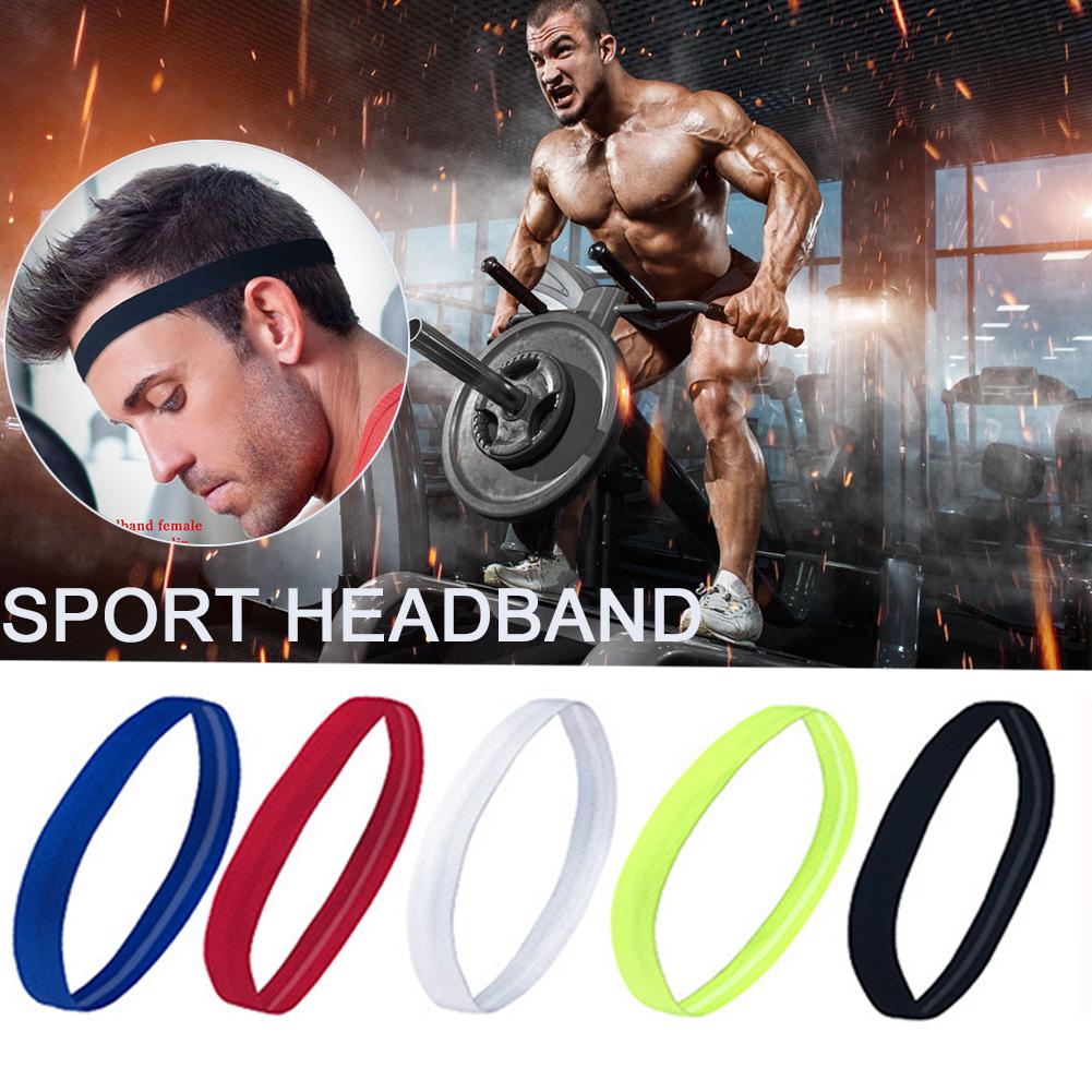 Buy Sport Headband Men Women Head Sweat Band Run Football Tennis