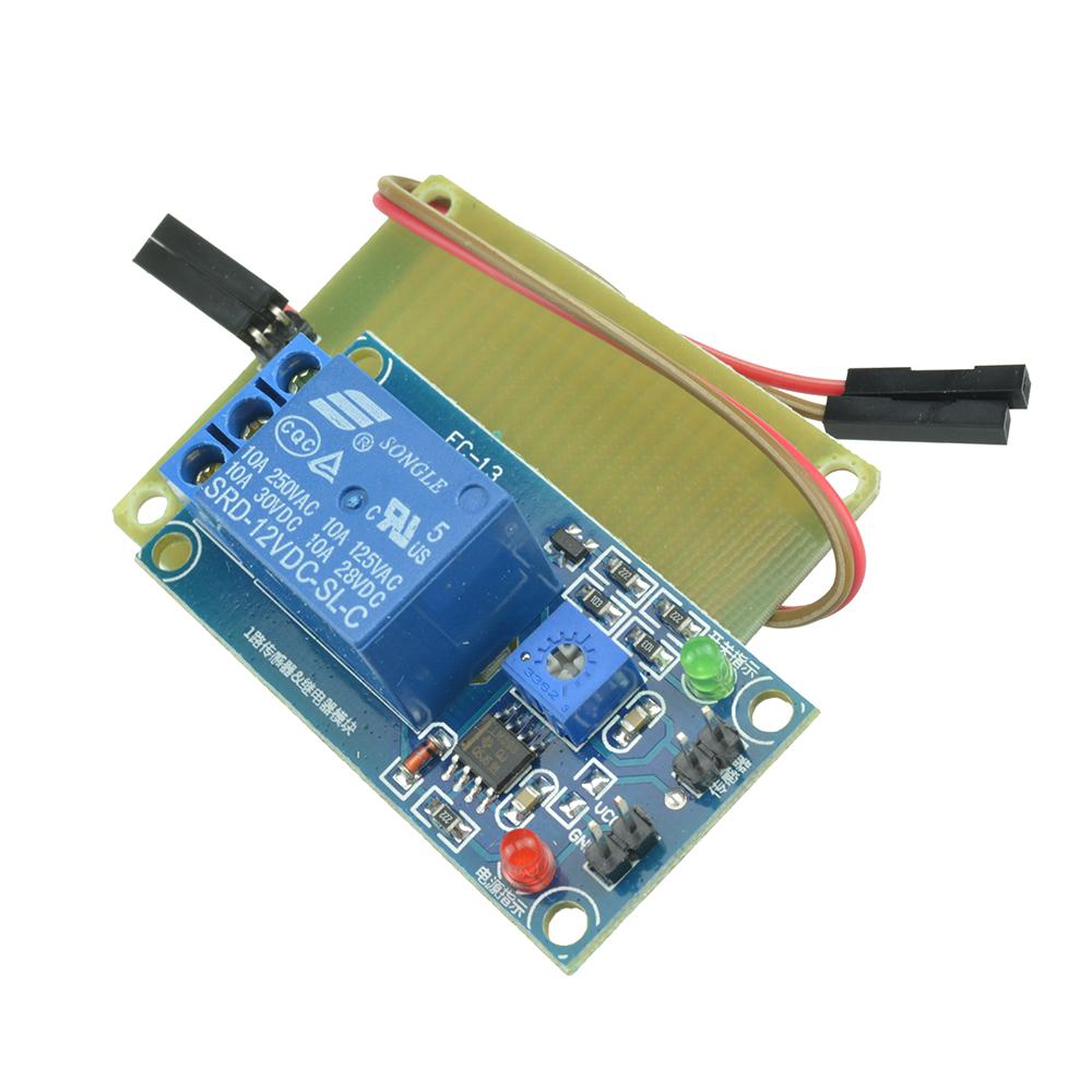 Buy 12V Raindrops Controller Module Rain Sensor Module Foliar Moisture ...