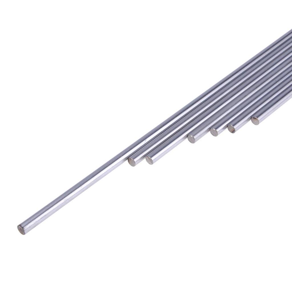 Smooth Shaft Rod Optical Axis Multiple CNC Chromed Diameter 8/6mm solid ...
