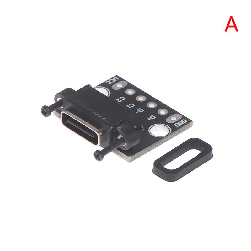 Kaufe 1Pcs Typ-C Buchse USB 3.1 Test Leiterplatte mit Schrauben Adapter ...