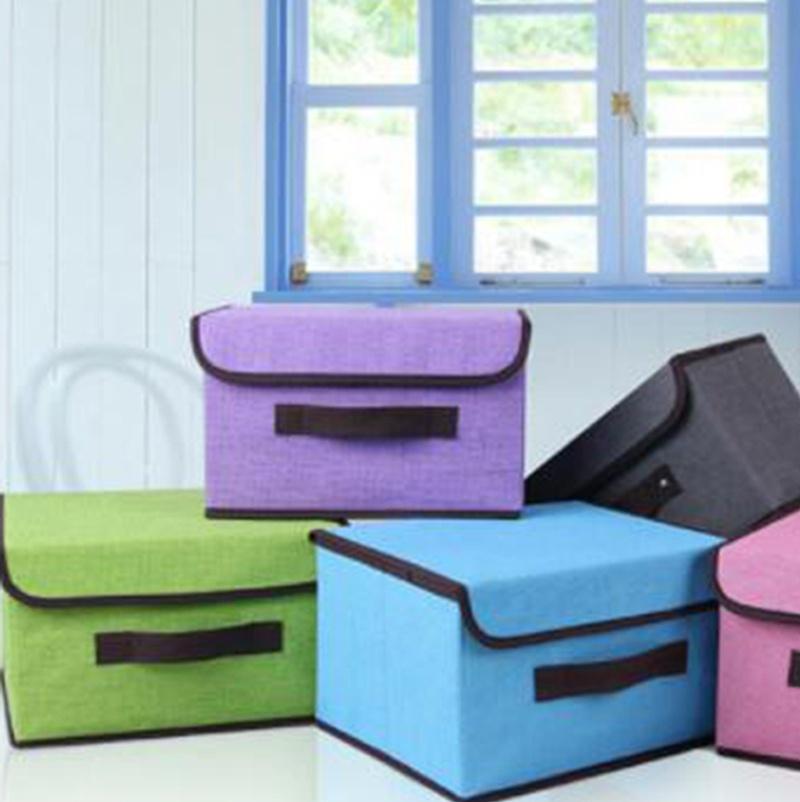 Economic Non-woven Folding Clothes Organizer Container Storage Box for ...