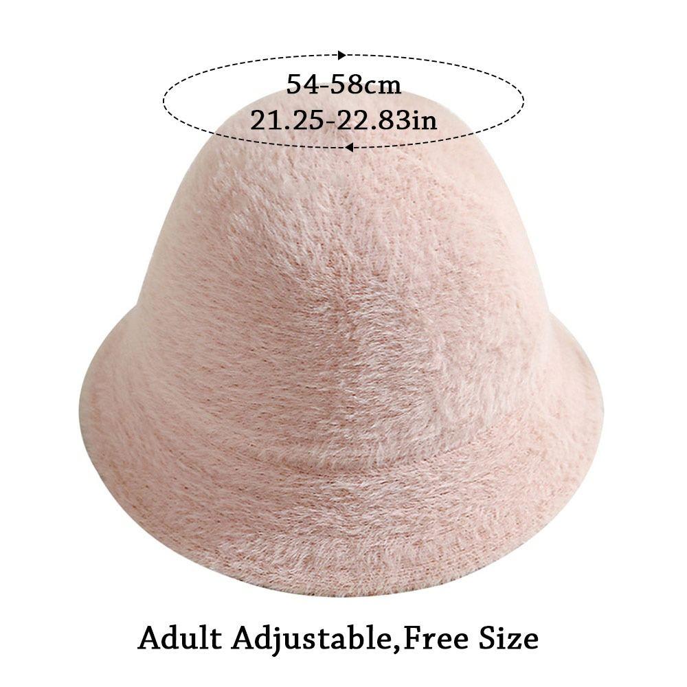 Cheap Outdoor Soft Casual Faux Fur Fisherman Cap Panama Hat Sun Cap ...