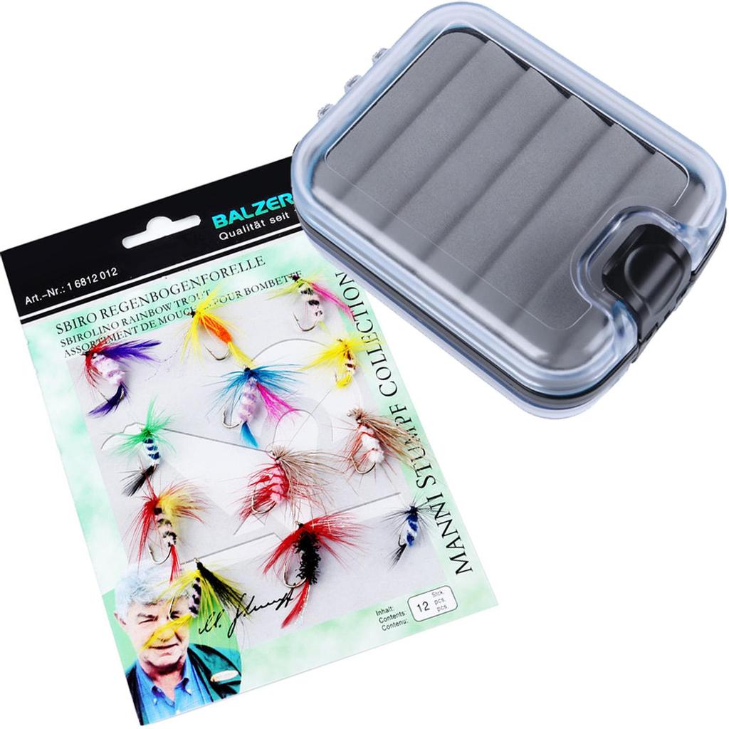 Buy Fly Fishing Flies Kit Fly Assortment Trout Fishing 12 Pcs Fishing ...