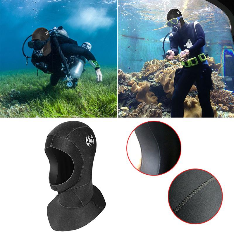 Buy Diving Hat Cold-proof 3mm SLINX Waterproof Warm Earmuffs Diving Hat ...
