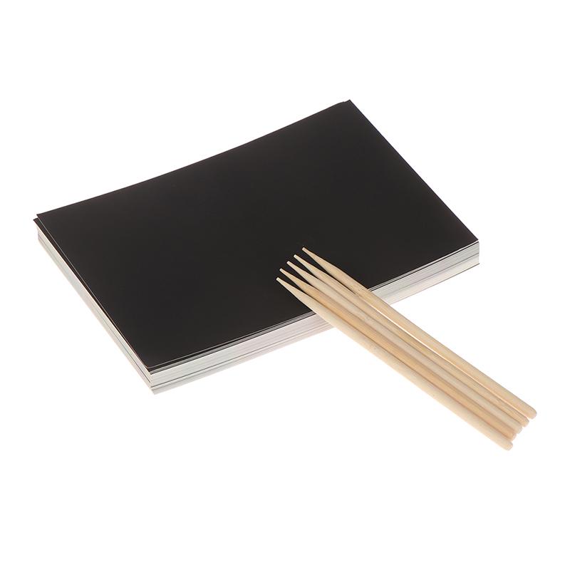 Buy 50 Sheets Portable DIY Painting Toys Drawing Sticks Universal Magic ...