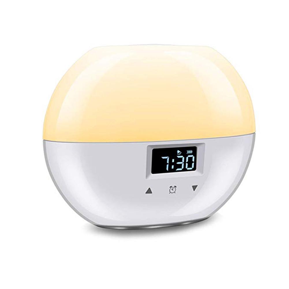 Sunrise Alarm Clock, Upgrade Smart Wake Up Light with 9 Colors for Kids ...