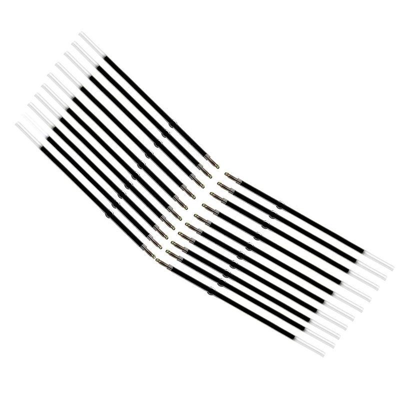 Buy 20 Pcs 0.7 Mm Rod Stander Ballpoint Pen Refill Lead Black Blue ...