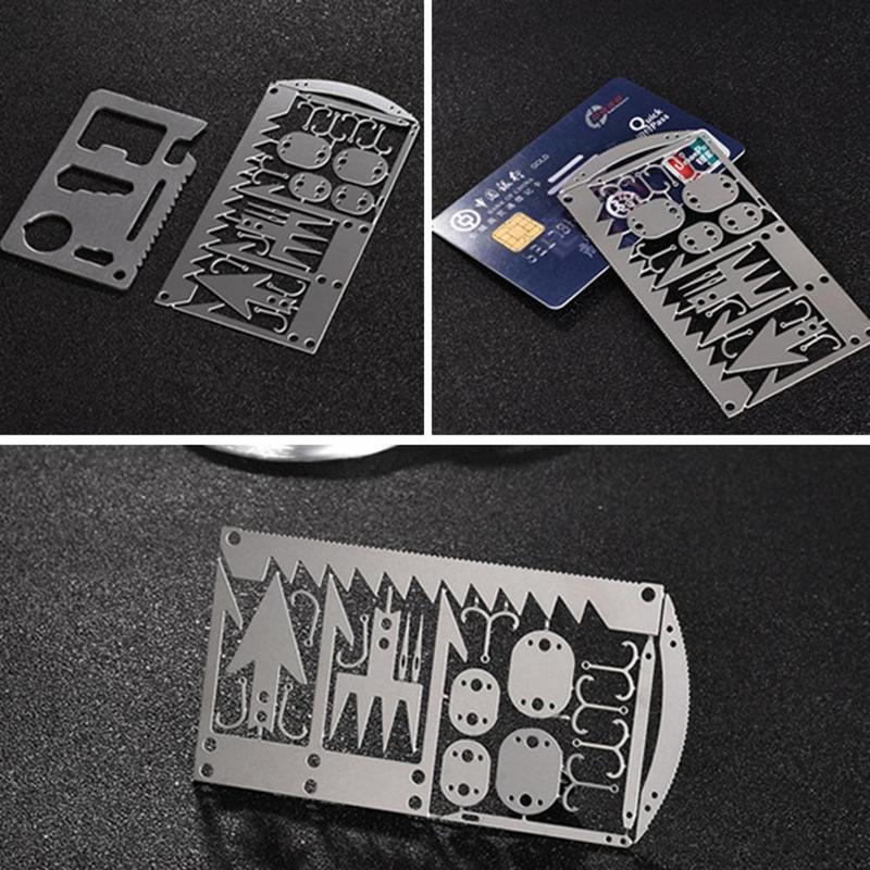 Survival Tool Card 22 In 1 Survival Card-multi Purpose Survival Multi ...