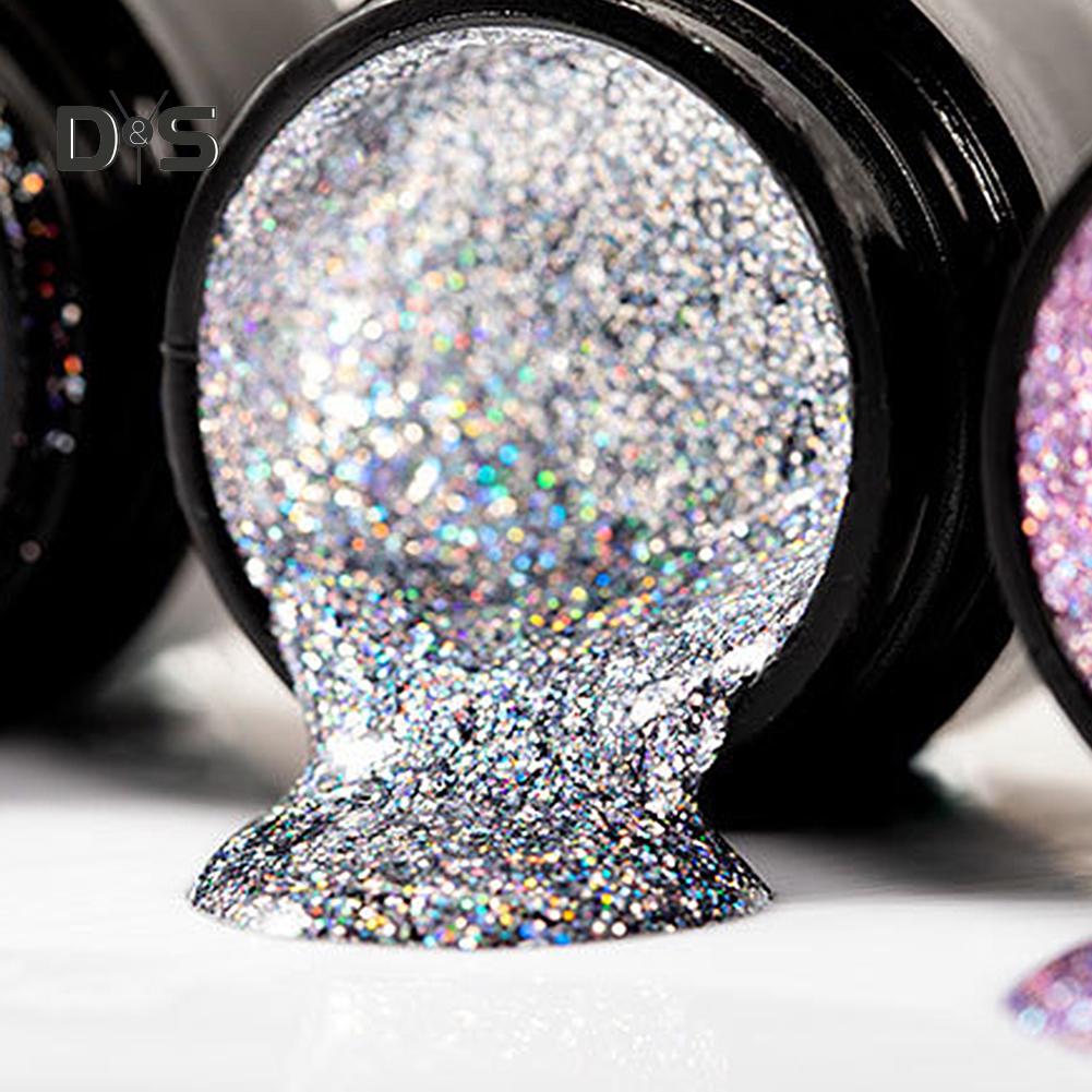 Buy Fancystyle Glitter Sequin Nail Polish Shiny Soak Off Varnish at ...