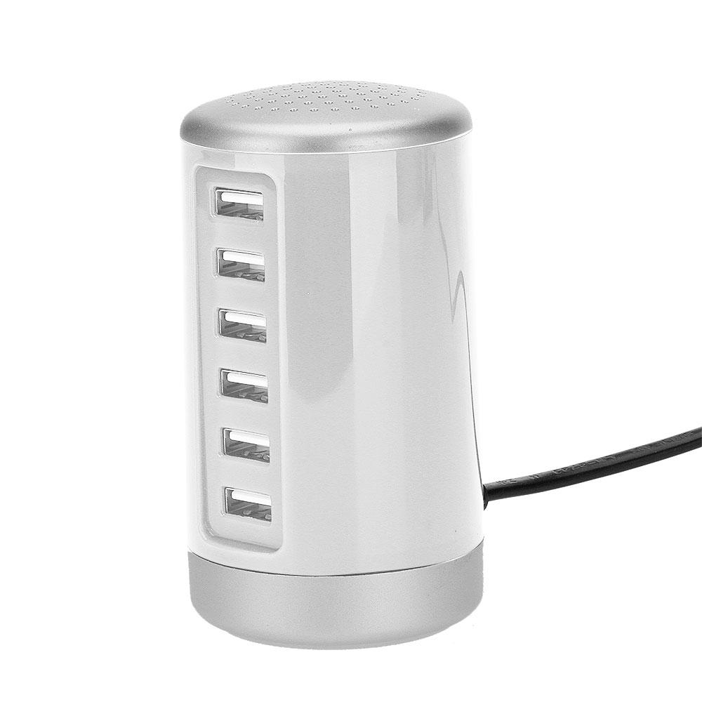 Buy Portable 6-Port Travel USB Desktop Charger Power Adapter For ...