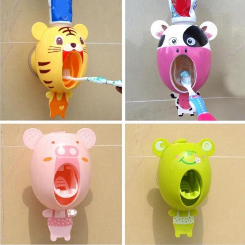 Buy New Cute Touch Automatic Auto Squeezer Toothpaste Dispenser Hands ...