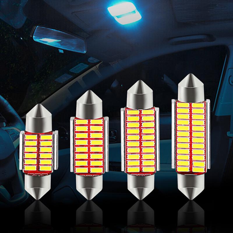 Buy Flower Bulb 31 36 39 41mm Car Map Roof Lamp Automatic Fancy Lamp ...