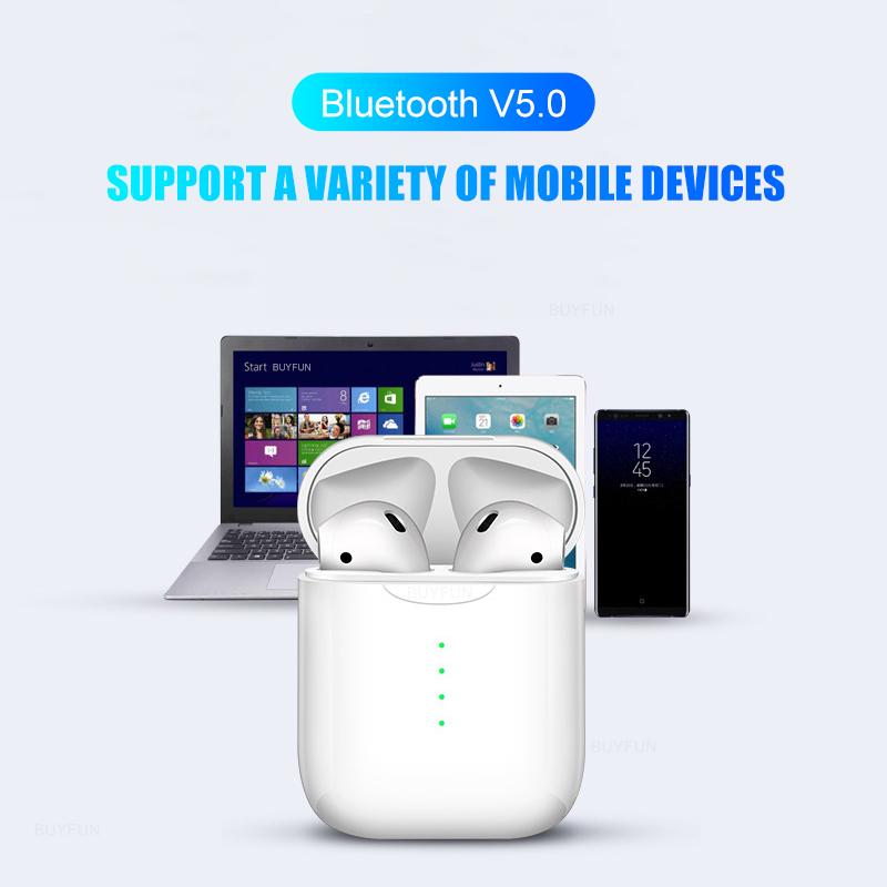 Buy V8 TWS Wireless Bluetooth Earphone In-ear Double V5.0 Wireless ...
