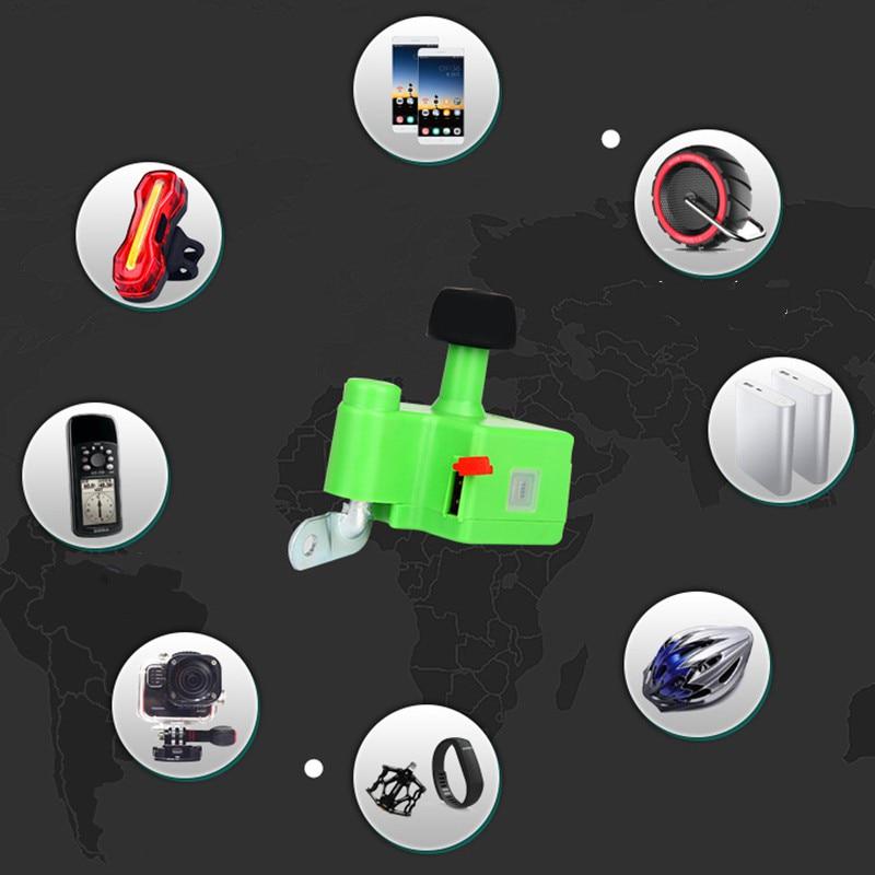 Buy Cycling Bike Bicycle Friction Dynamo Dual USB Ports Built-in ...