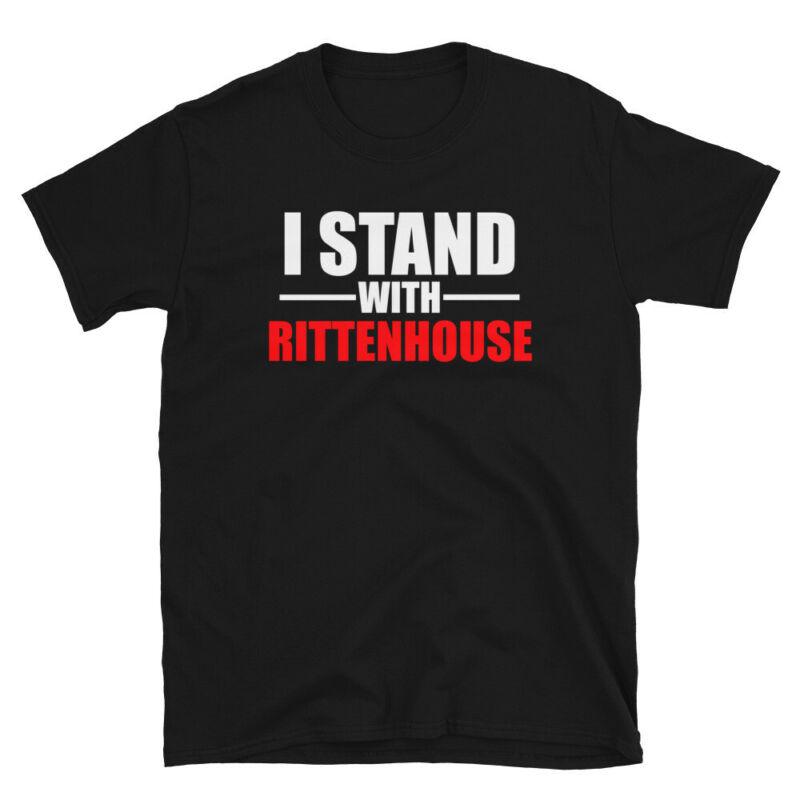 Buy I Stand With Kyle Rittenhouse Kenosha Wisconsin Pro Men Tee Easy ...