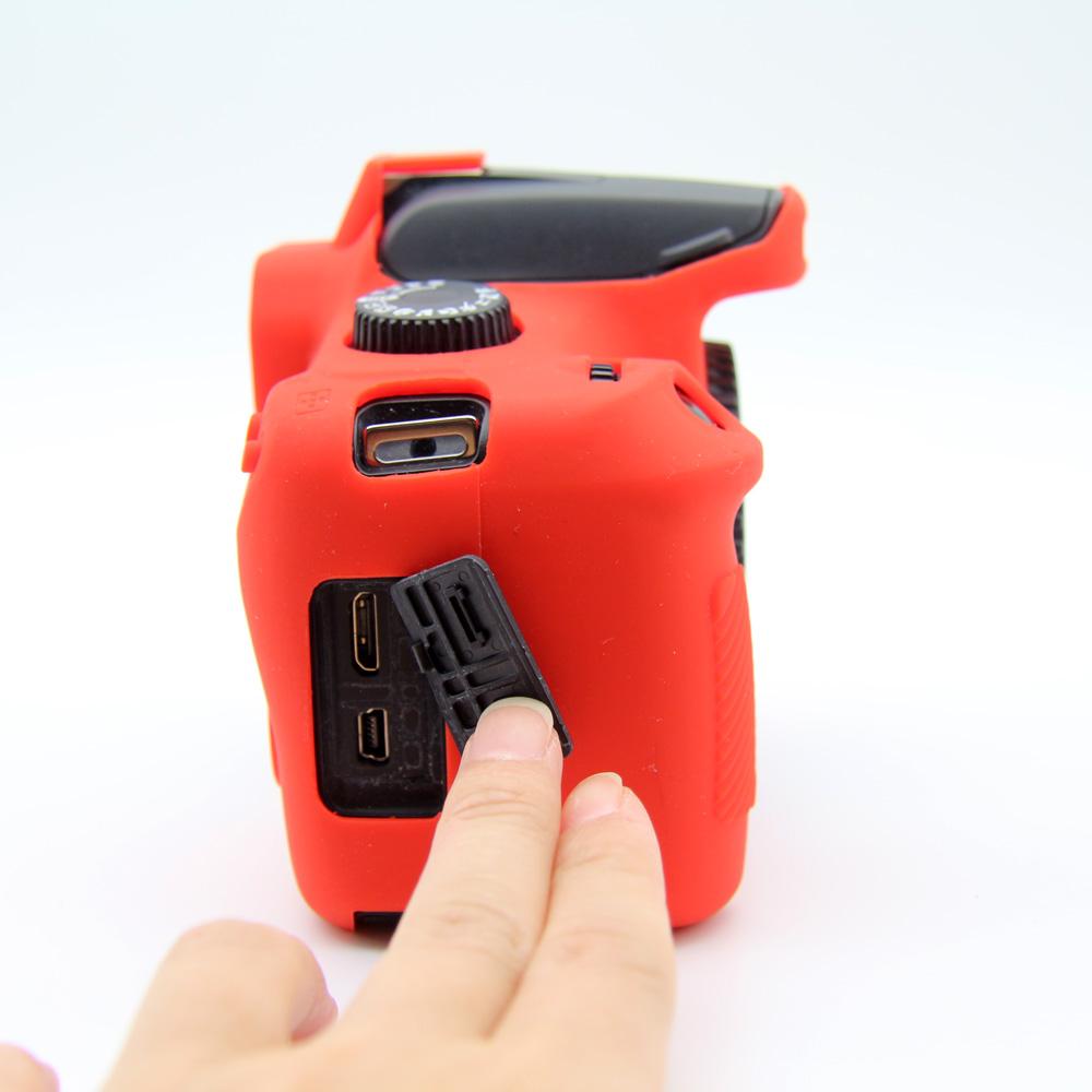 Soft Silicone Rubber Protective Camera Body Cover Case Skin for Canon ...