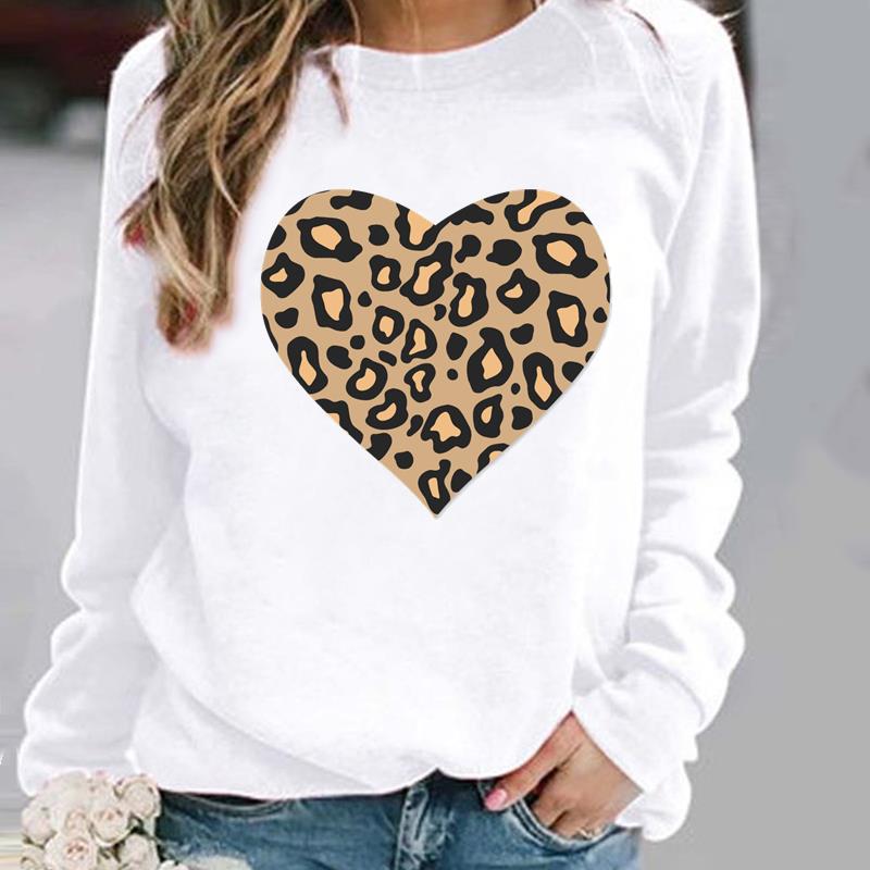Buy Graphic Sweatshirts Fall Spring Love Heart Sweet 90s Style Autumn ...