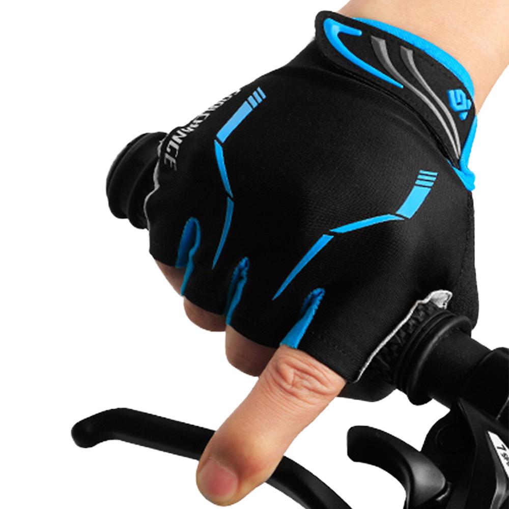 Buy Cycling Gloves Half Finger Gel For Men Lycra + SBR Filling +Sponge ...