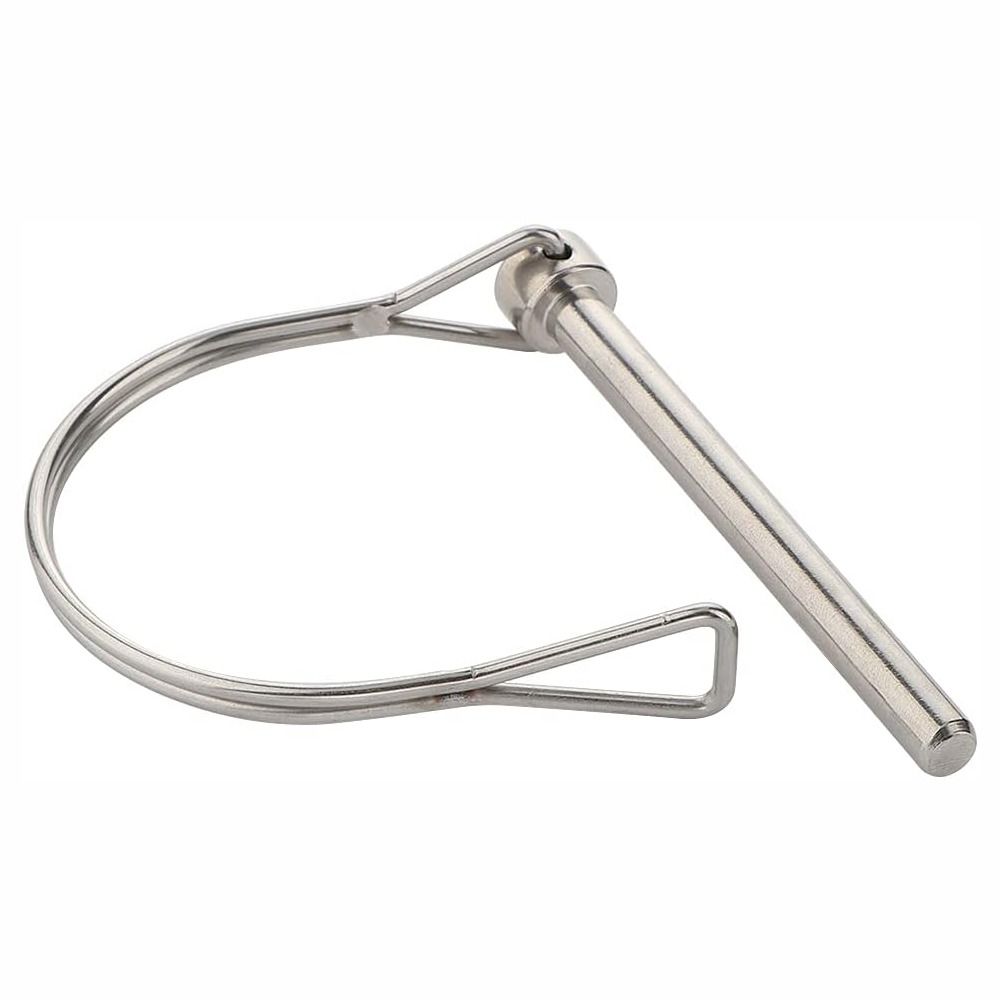 Cheap 2Pcs 1/4" x 2-3/4" Safety Coupler Pin D-shaped Extended Pto Pin ...