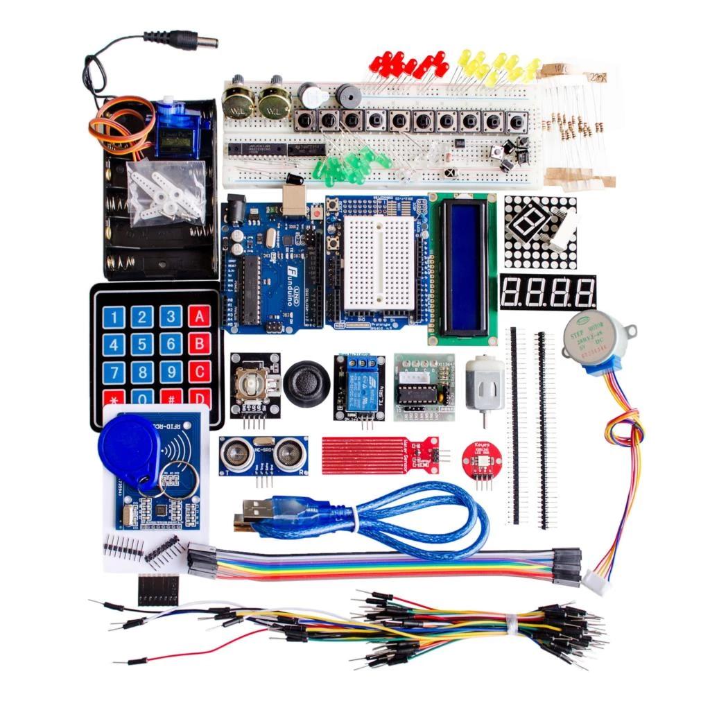 Buy Starter Kit for Arduino Uno R3 - Uno R3 Breadboard and Holder Step Motor / Servo /1602 LCD ...
