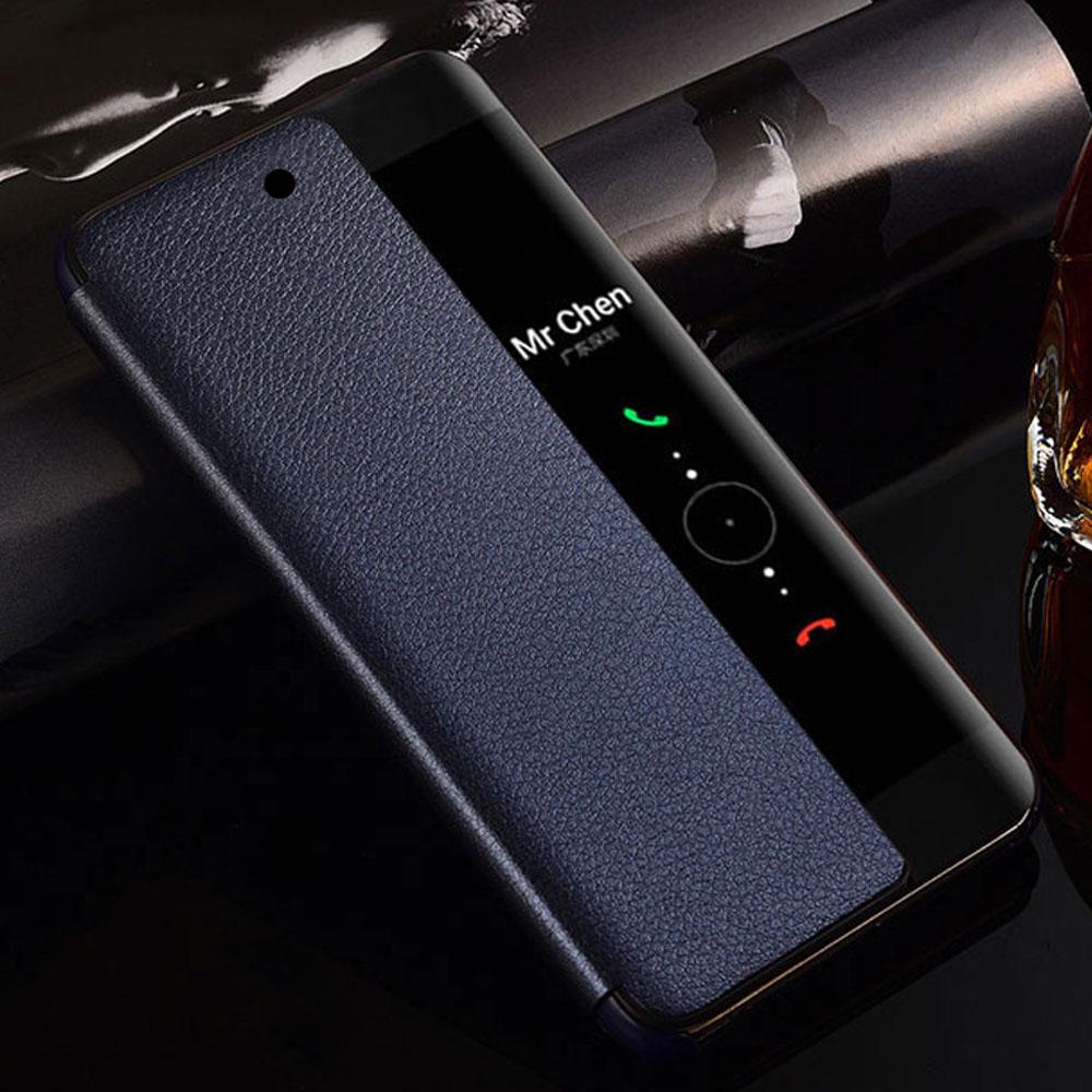 Cheap Smart View Window Flip Case For Samsung Galaxy A12 A32 A52 A72 ...