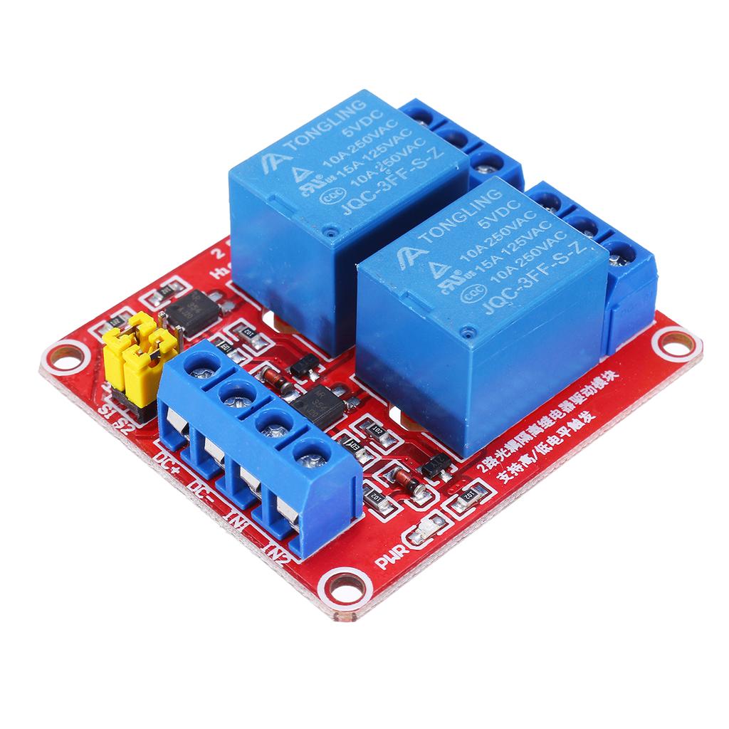 Buy 5V 1 / 2 4 8 Channel Relay High Low Level Optocoupler Module For ...