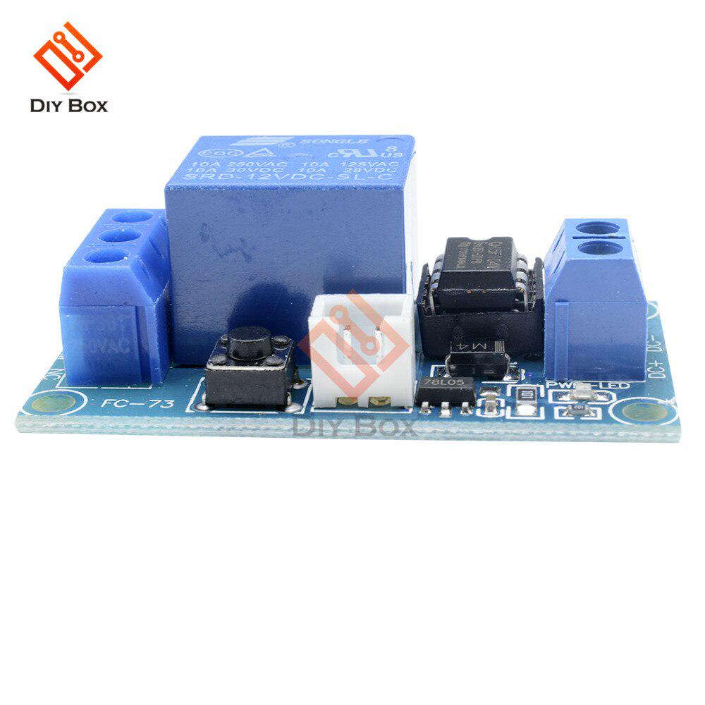 Buy 12V 1-Channel Latching Relay Module With Touch Bistable Switch MCU Control One Channel Relay ...