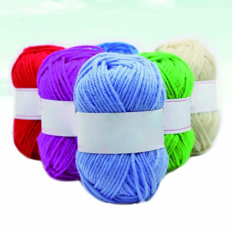 Buy 1PC Soft Knitting Coarse Yarn Wool Baby DIY Hat 25g at affordable ...