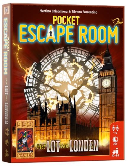 Buy 999 Games Card Game Pocket Escape Room: The Lot Of London at ...