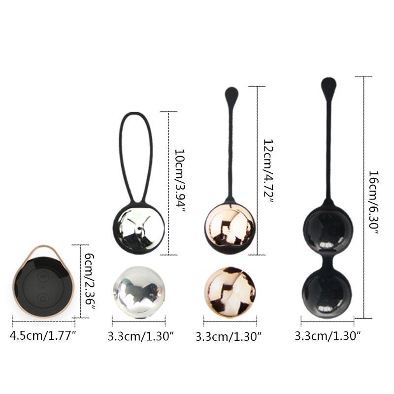 Vibrating Egg G Spot Vibrator Kegel Ball Wireless Remote Control Love ...