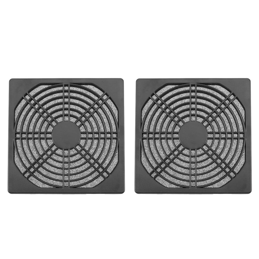 Buy Dustproof 120mm Case Fan Dust Filter Guard Grill Protector Cover PC ...