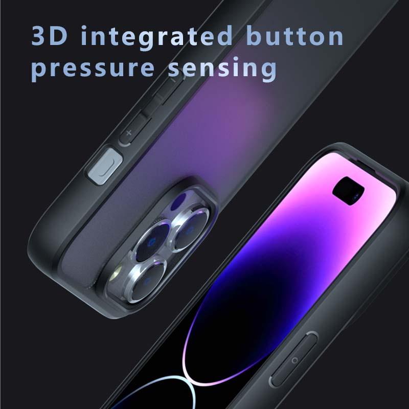 Buy Luxury Matte Clear Case For iPhone 15 14 Pro Max 13 12 11 Samsung ...