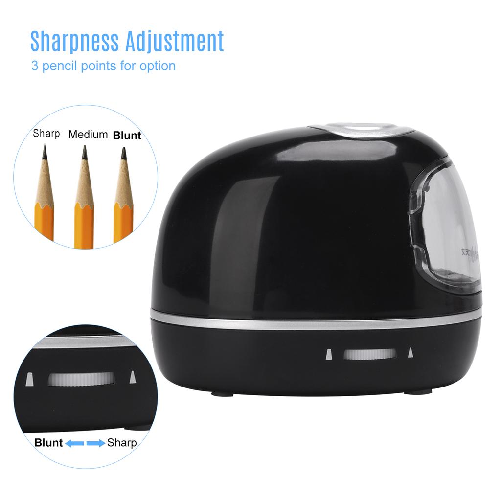 Buy Portable Electric Pencil Sharpener Durable Helical Blade Sharpness ...