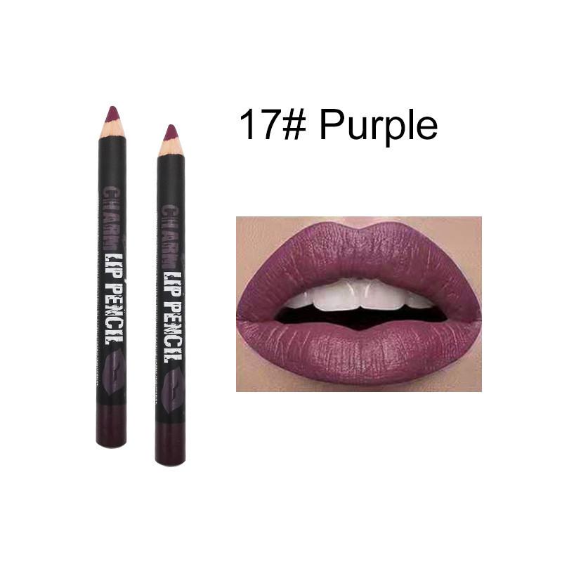 Cheap Two-color Lip Liner Velvet Matte Lipstick Pen Eye Makeup Eye ...