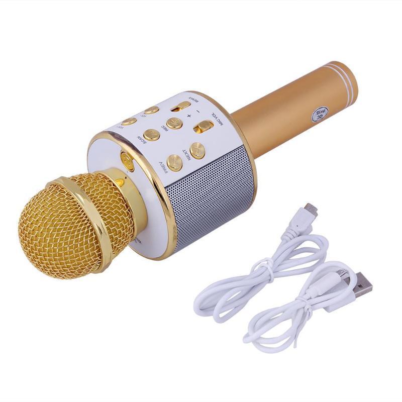 Buy Wireless Handy Bluetooth Karaoke Microphone Handheld KTV Mini ...