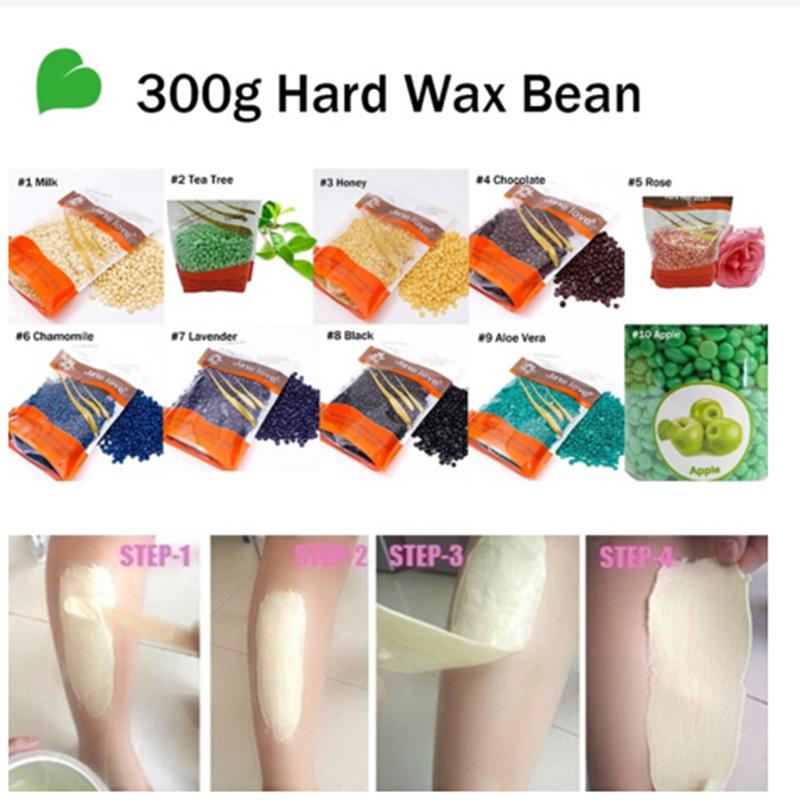 300G Depilatory Bean Hard Wax Beans Body Hair Removal Tool 300 Gram ...