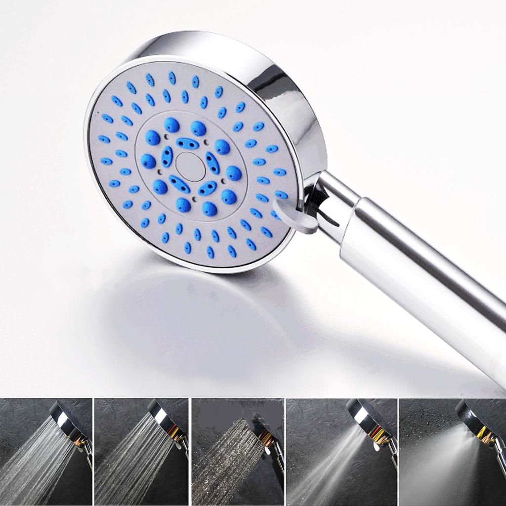 Handheld 5 Mode Function Multi Water Bathroom Spray Shower Hose Head ...