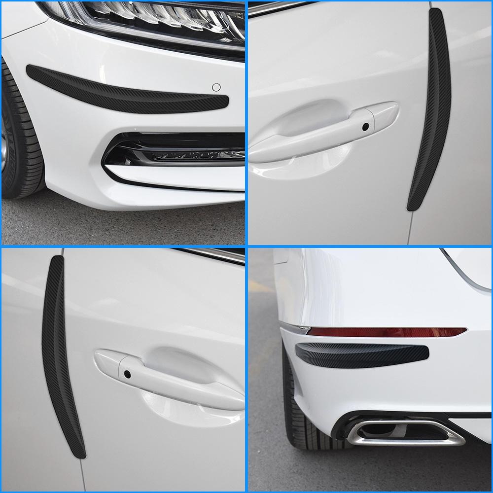 Cheap 2 Pcs/Set Car Anti-Scratch Strips Sticker Front/Rear Bumper Anti ...