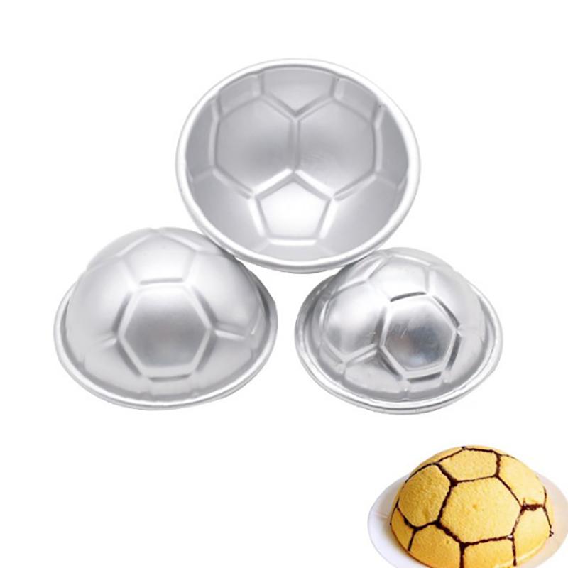 Buy Football Half Round Ball Shaped Cake Mold Cake Chocolate Mousse ...