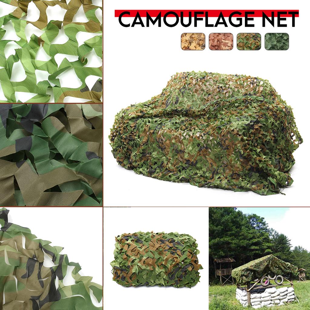 150D Mesh Nets Lightweight Durable Military Jungle Camouflage Net Army ...