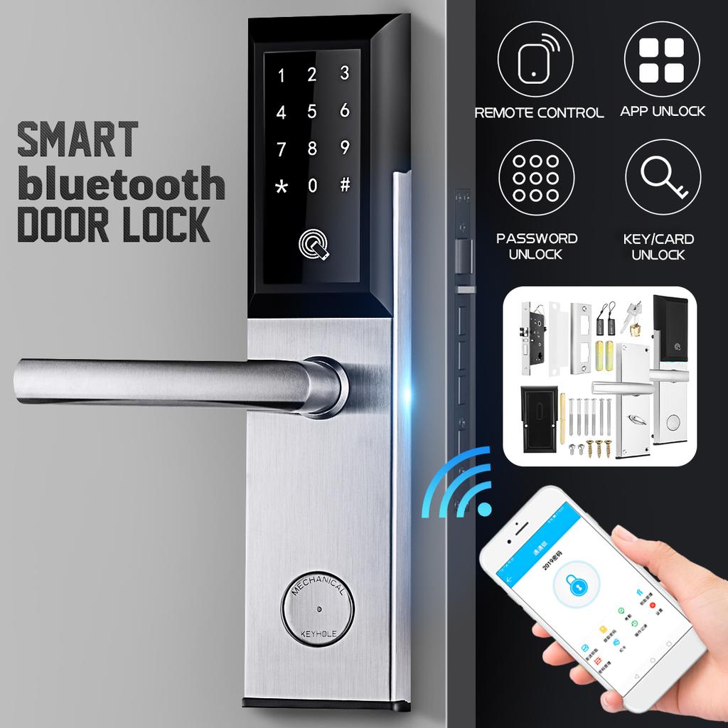 Buy Electronic Digital Door Lock Wifi Control Touch Keypad Entry Smart ...