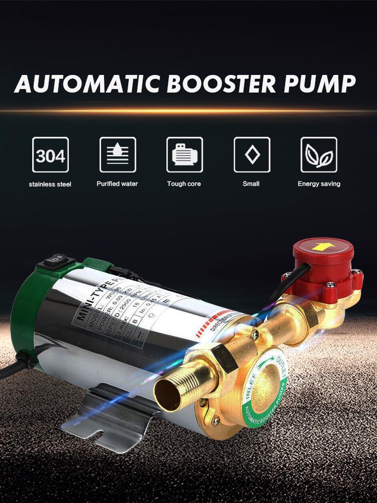 Buy Hot Water Booster Mains Pressure Shower Pump Electric Home Boost ...