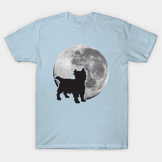 Buy Cheapest Great T Shirts Howl At The Moon Yorkie Cute Halloween Dog ...